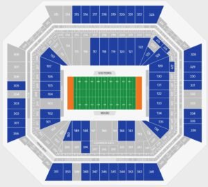 Hard Rock Stadium Seating Chart with Seat Numbers - Best Seats, Events