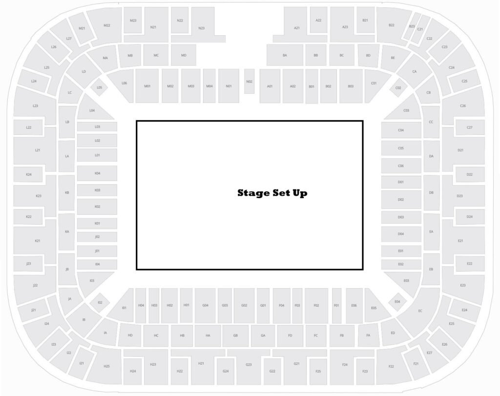 Stade Pierre Mauroy Seating Plan with Seat Numbers - Best Seats