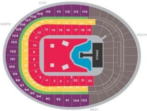 Emirates Stadium Seating Plan with Seat Numbers - Arsenal Stadium