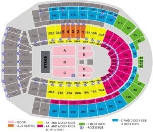 Ohio Stadium Seating Chart with Rows and Seat Numbers