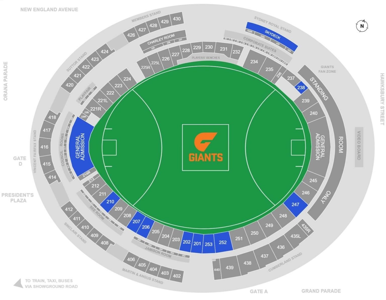 Engie Stadium Seating Plan with Seat Numbers, Parking, Events 2026