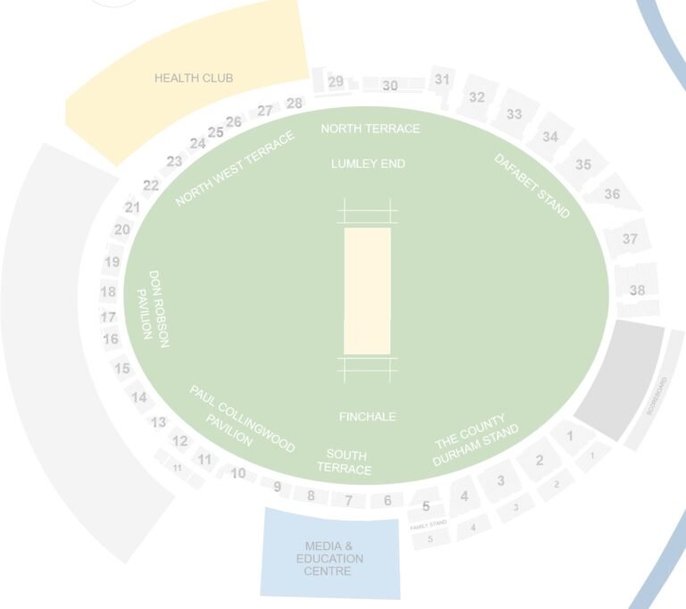 Riverside Ground Seating Plan, Best Seats, Parking Map, Events 2026