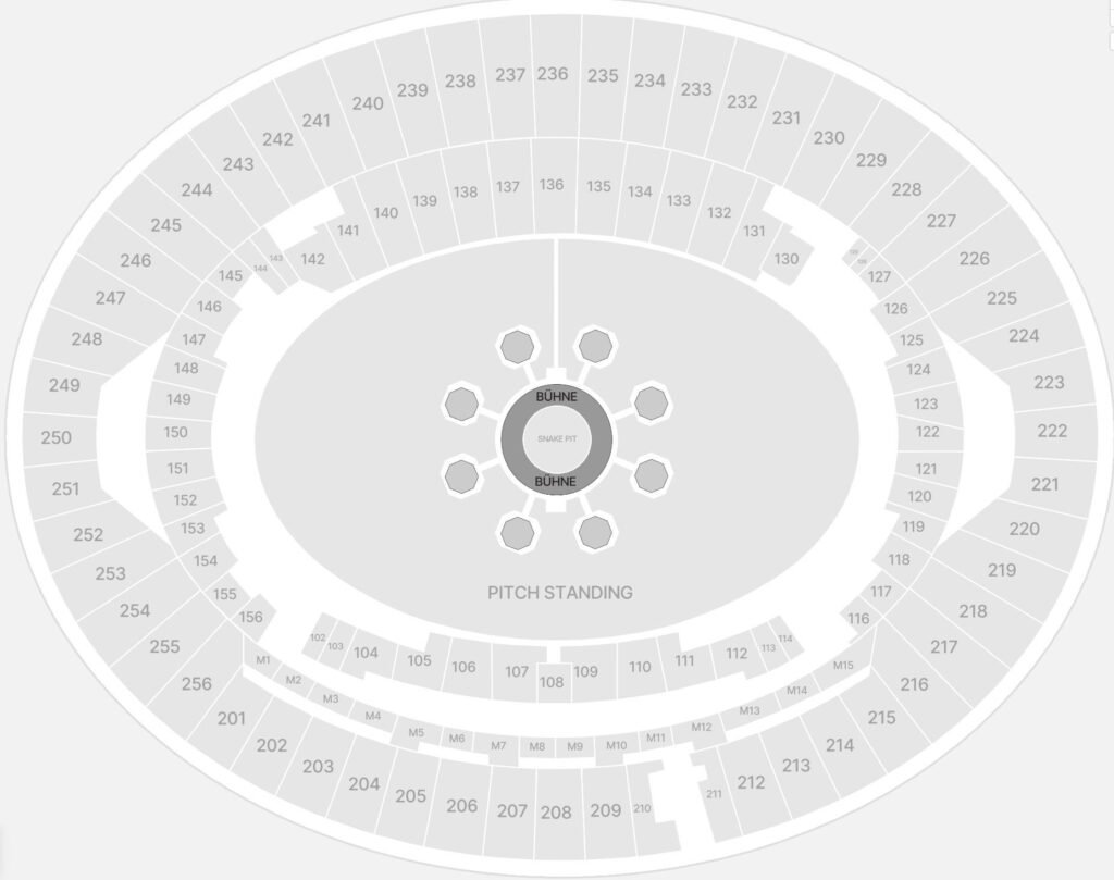 London Stadium Seating Plan with Seat Numbers - Best Seats, Events