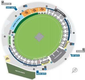 Manuka Oval Seating Map with Seat Numbers, Best Seats, Parking, Events
