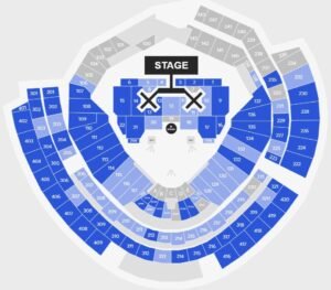 Nationals Park Seating Chart with Seat Numbers and Rows, Washington ...