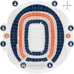 Empower Field at Mile High Seating Chart with Seat Numbers