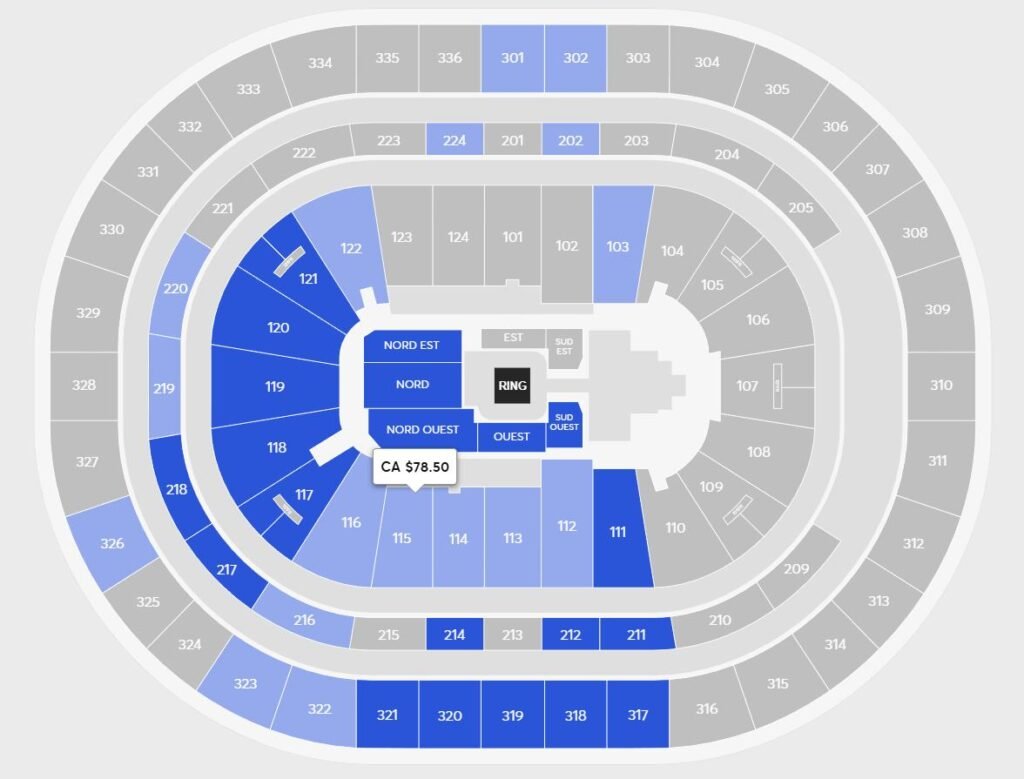 Bell Centre Seating Chart – Best Seats for Hockey, Concerts & Events