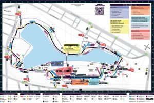 Albert Park Circuit Seating Map, Best Seats, Grandstand Map, Sectors