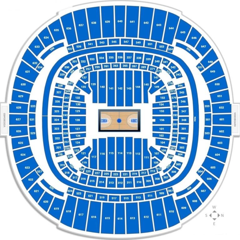 Caesars Superdome Seating Chart with Seat Numbers, Best Seats, Parking