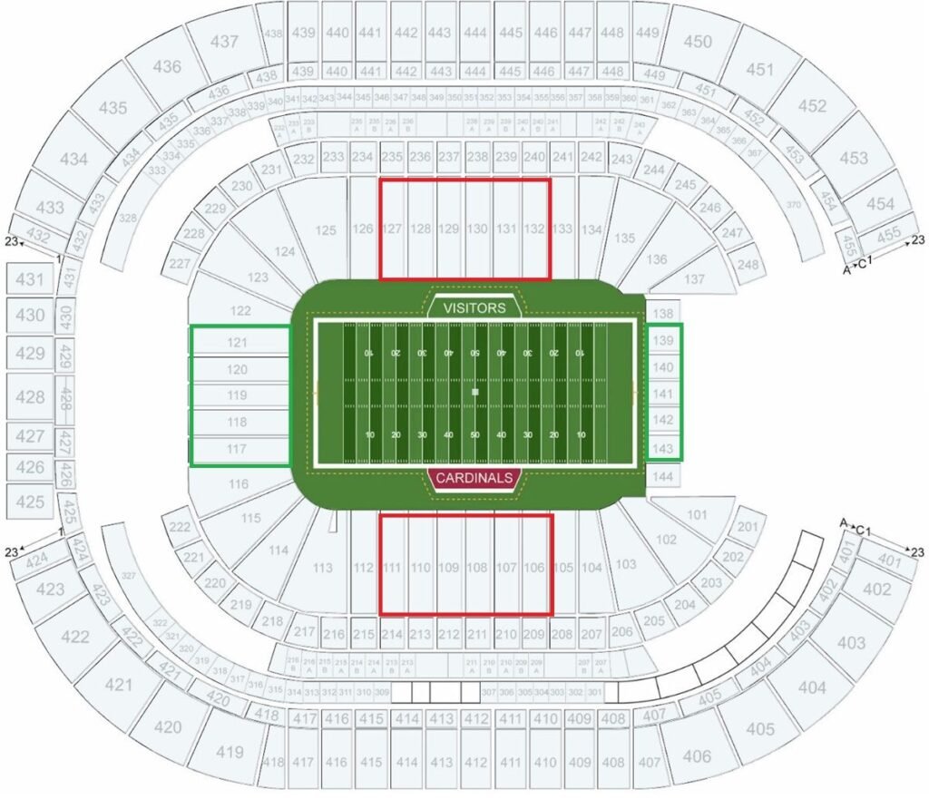 State Farm Stadium Seating Chart, Best Seats, Parking Map, Events 2026